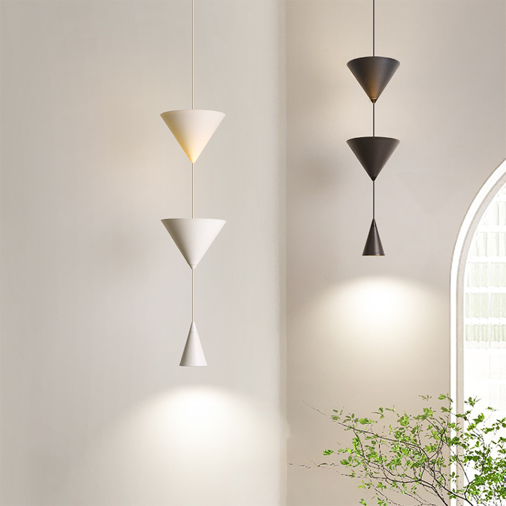 Tri-Cone Pendant Light - Sleek Modern Illumination – Brightly Home