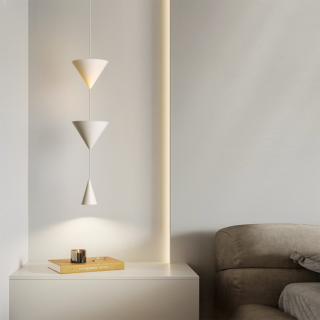 Tri-Cone Pendant Light - Sleek Modern Illumination – Brightly Home